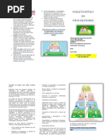 Partes y estructura de un folleto | PDF | Diseño | Diseño de página