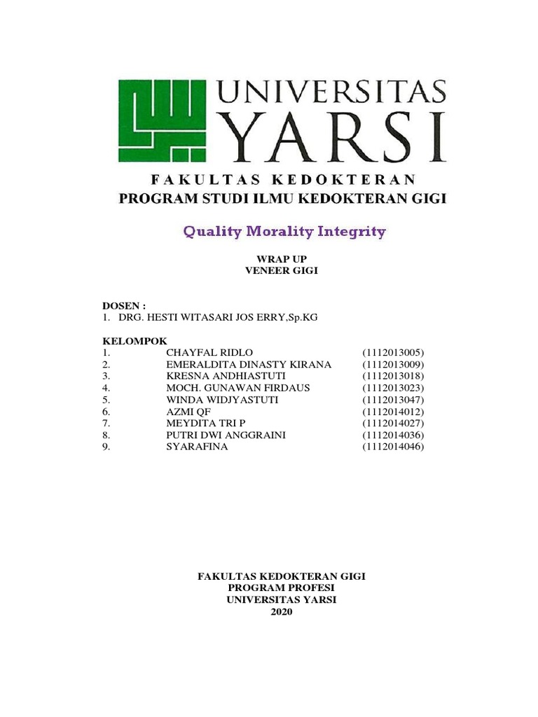 Diskusi Veneer | PDF