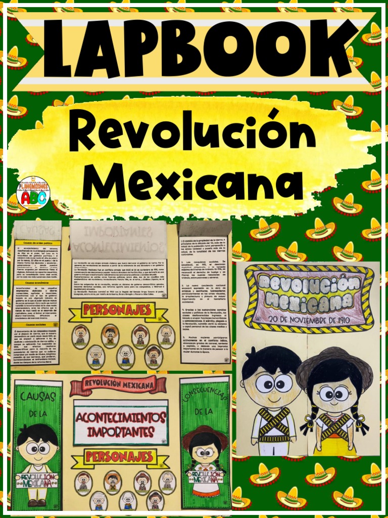 LapBook Revolución Mexicana | PDF | revolución mejicana | Clase media