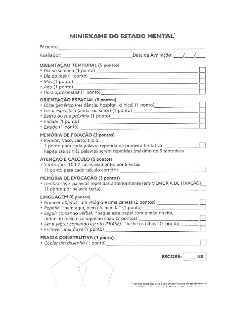 Mini Mental | PDF
