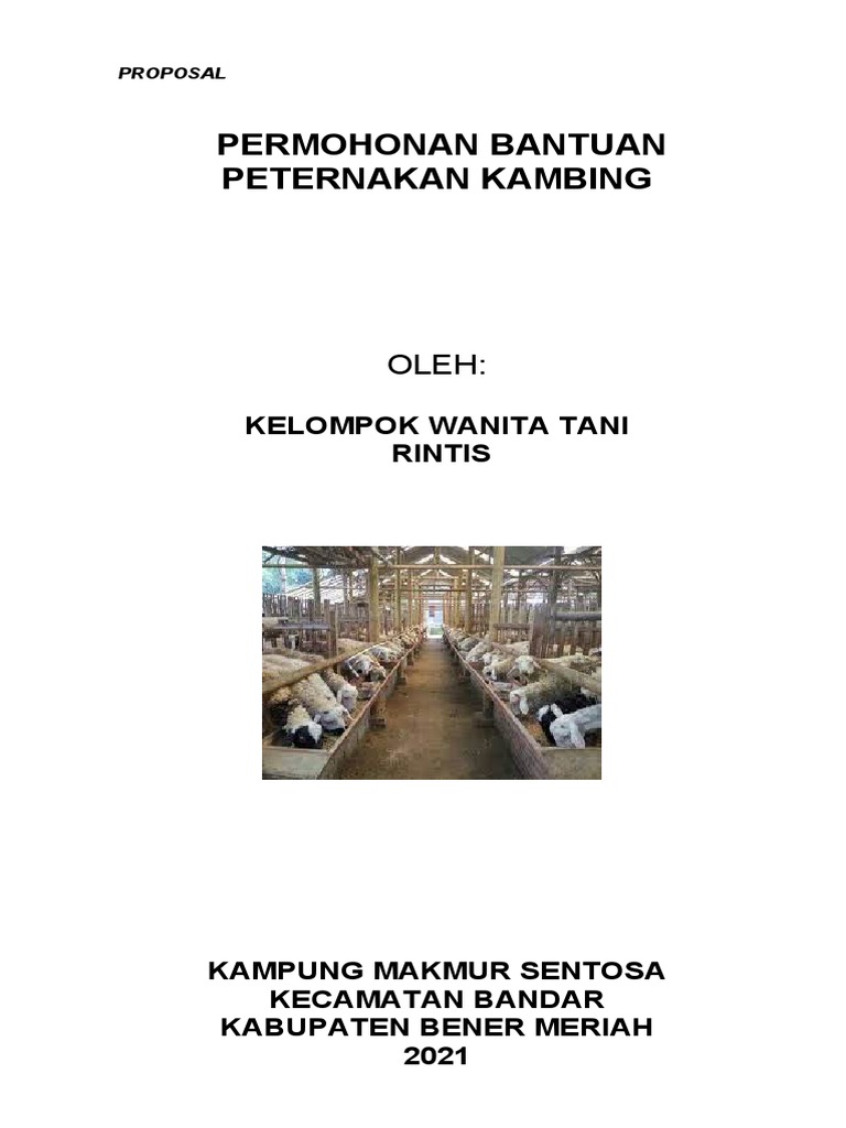 Proposal Bibit Jeruk Keprok Mentari Indah | PDF