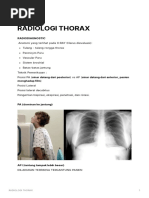 PDF Anatomi Thorax Normal Gambaran Radiologi Compress | PDF