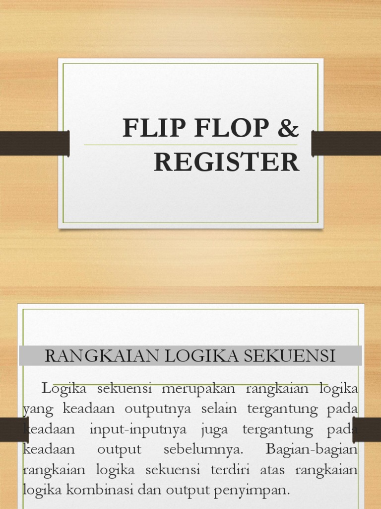 P13 Flip-Flop D An Register | PDF
