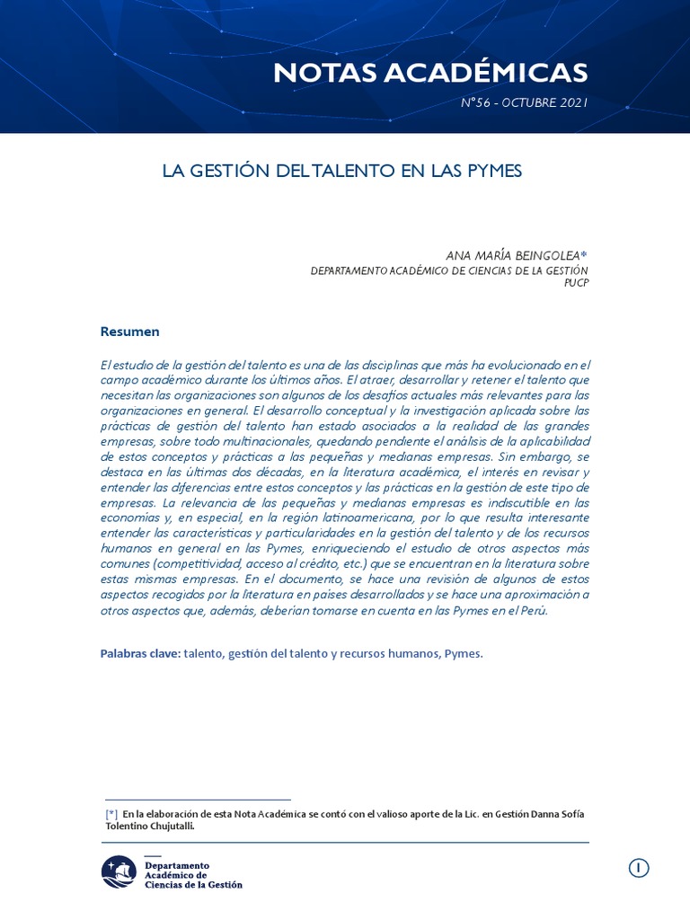 Nota Académica 56 - Ana María Beingolea | Descargar gratis PDF ...