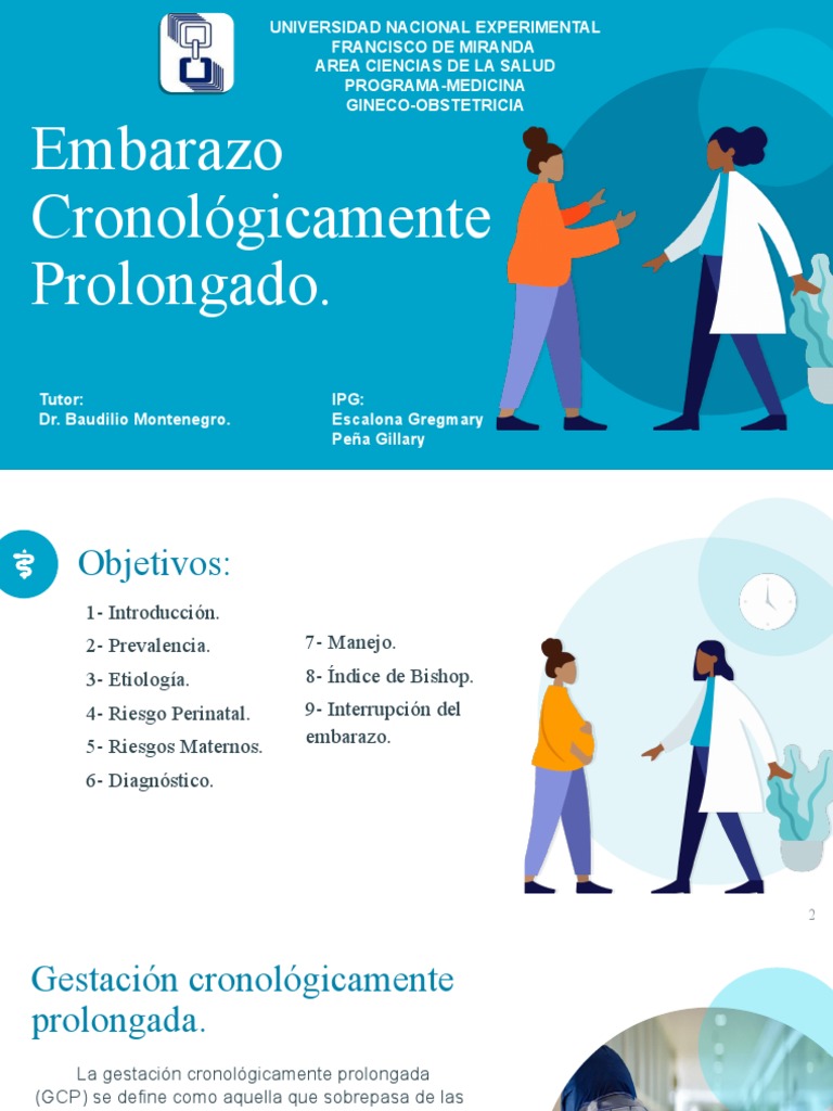 Embarazo Cronologicamente Prolongado | PDF | El embarazo | Parto
