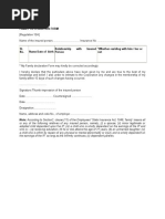 ESIC Family Declaration Form 2 Guide | PDF | Government | Justice