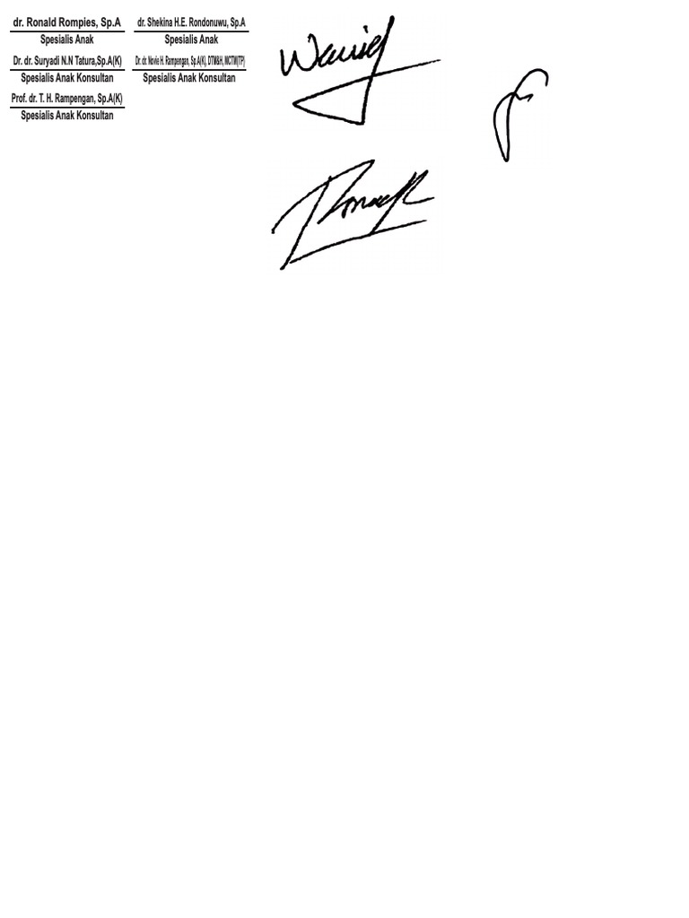 Cap Nama Dan TTD Dokter | PDF | Kesehatan Holistik