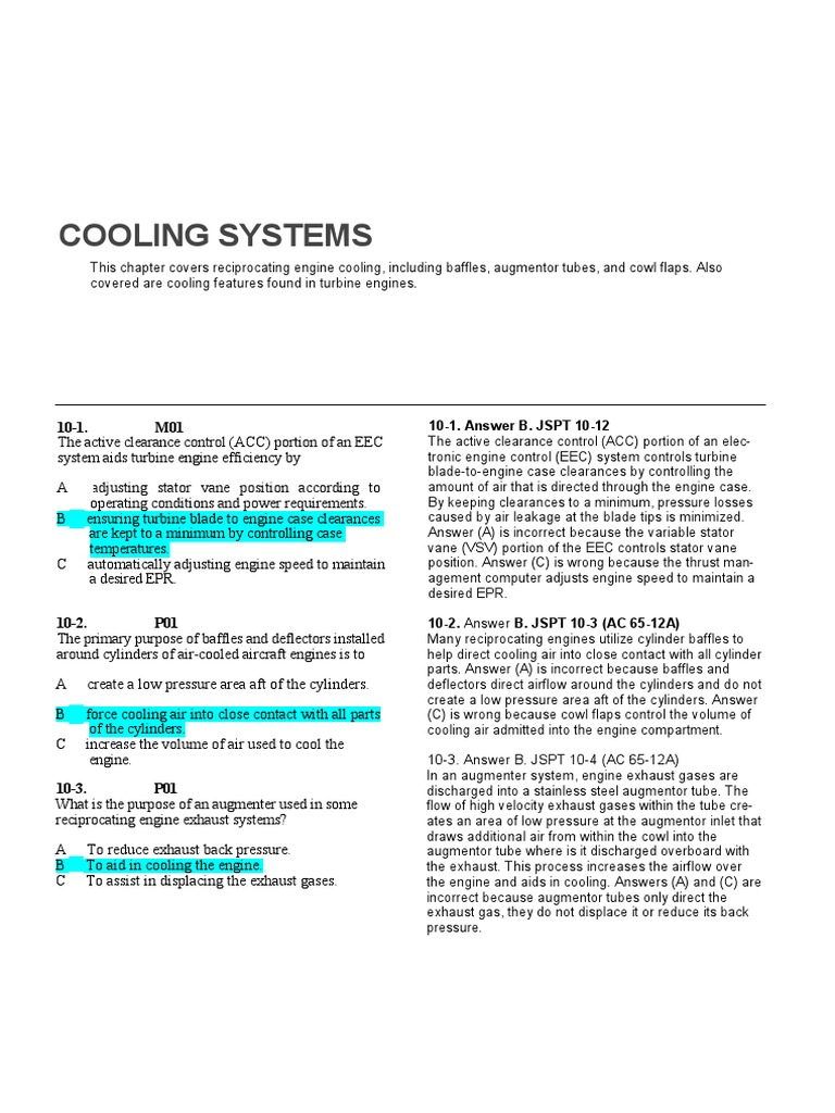 Engine Cooling Systems Explained | PDF | Cylinder (Engine) | Engines