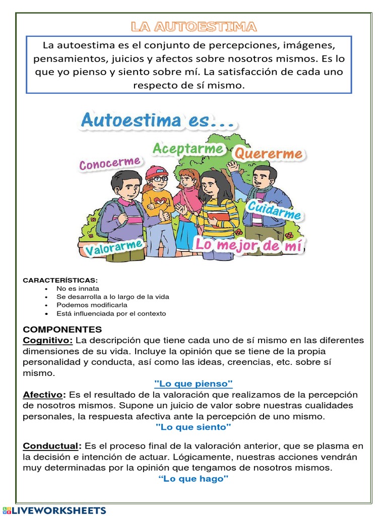 Autoestima Concepto | PDF | Autoestima | Percepción