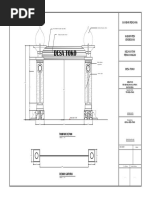 Desain Pos Jaga File DWG | PDF