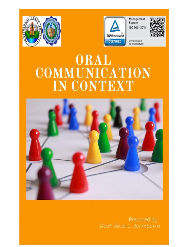 Module 8 - Oral Communication in Context | Download Free PDF ...