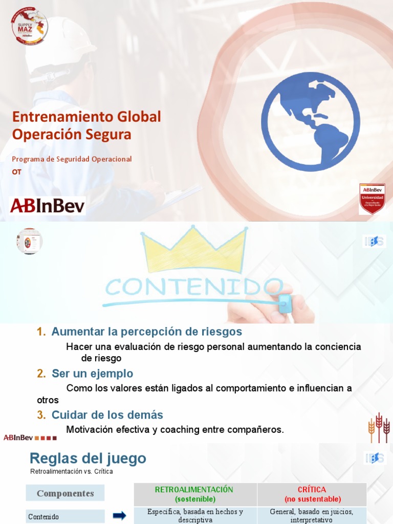 09 OT Operator Training Spanish | PDF | Comportamiento | Sicología