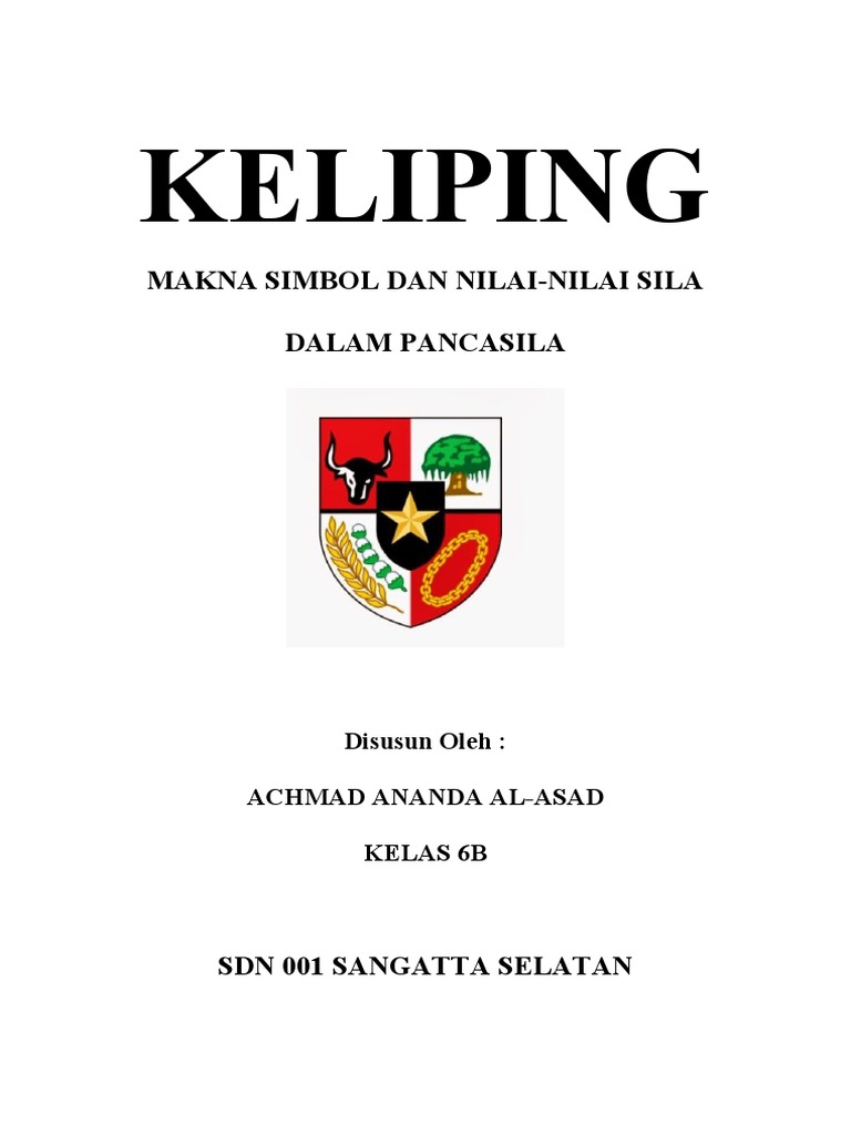 Keliping Nilai Pancasila | PDF