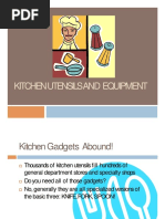 20 Kitchen Tools and Its Uses | PDF | Frying Pan | Spoon