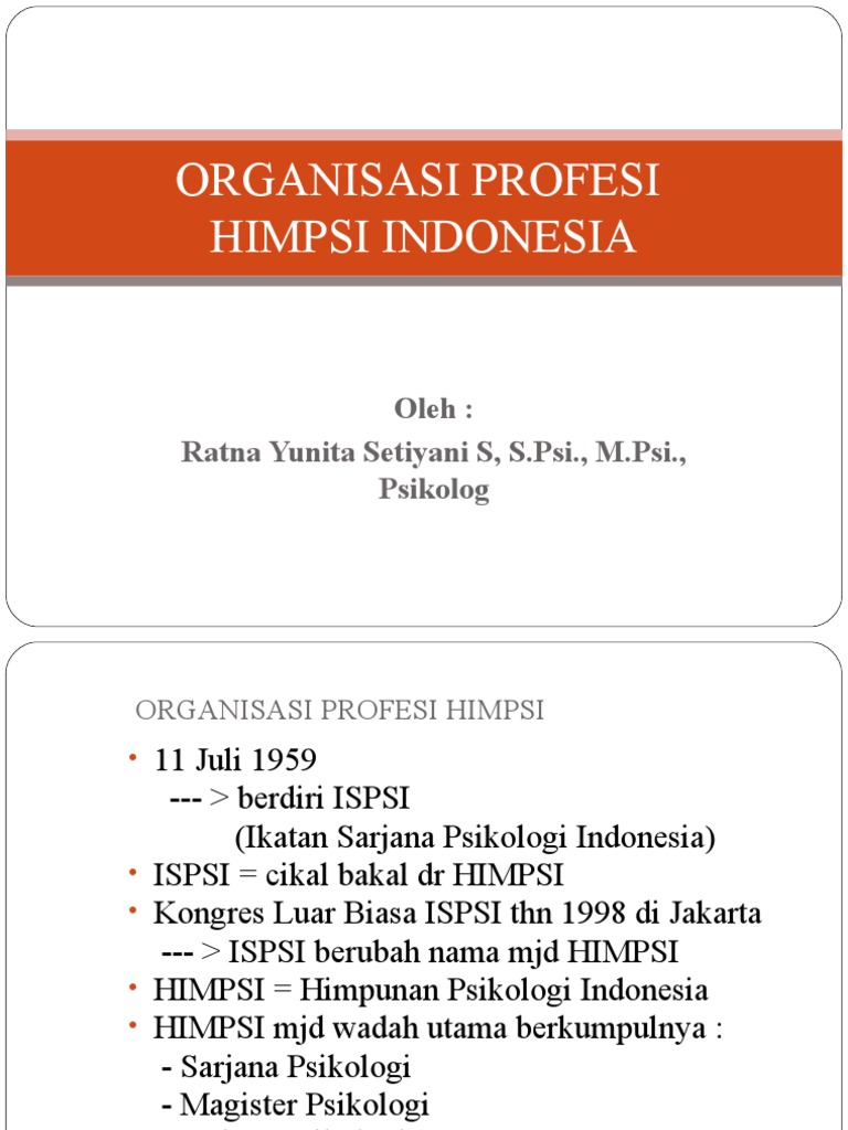Himpsi | PDF | Sains & Matematika
