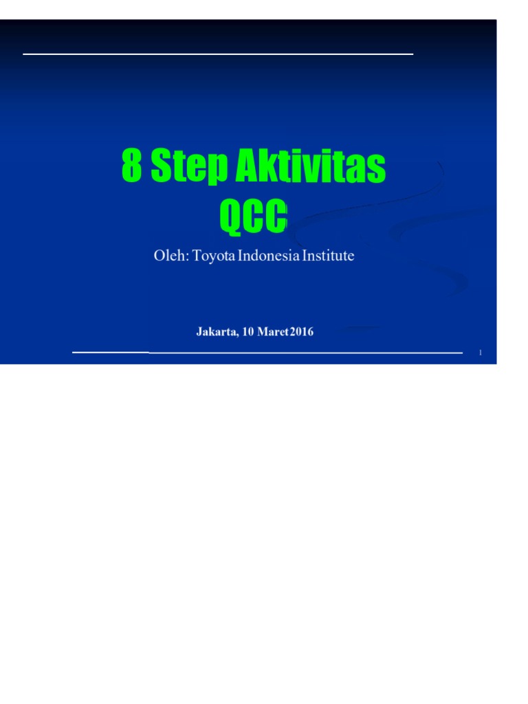 8 Step QCC | PDF