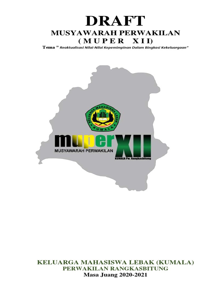 Draf Muper Tahun 2021 | PDF