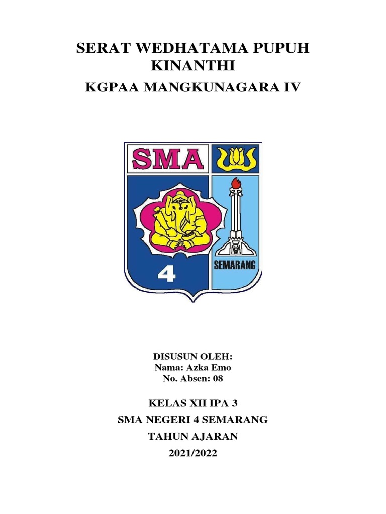 Tembang Kinanthi: Amanat dan Contoh | PDF