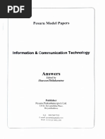 2022 2023 AL ICT Past Paper English Medium | PDF