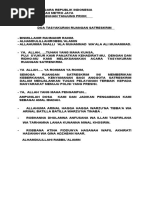 Doa Sertijab Dan Pisah Sambut | PDF