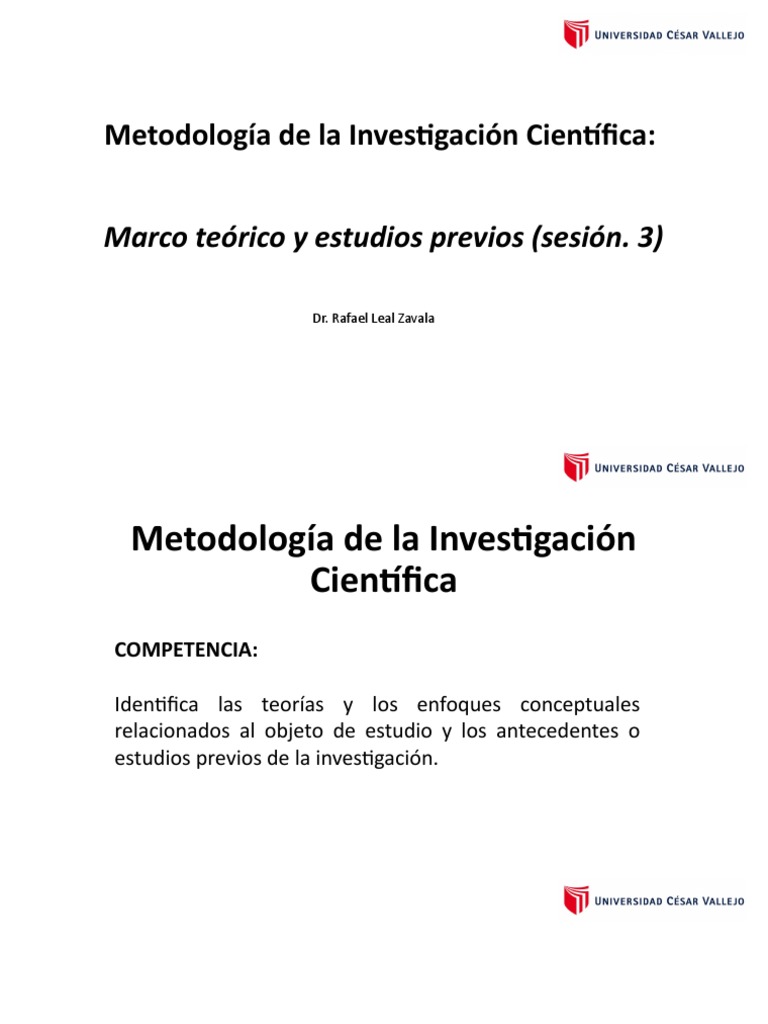 Sesión 3. Variables y Tema de Investigación | PDF | Método científico ...
