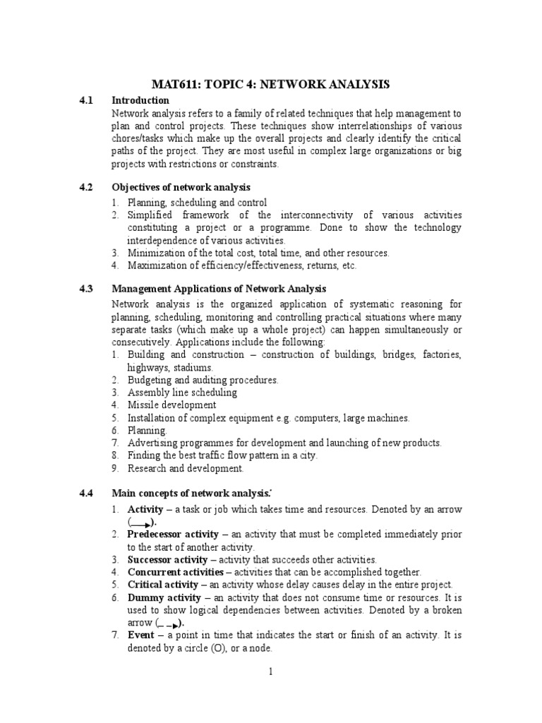 Mat611 Topic 4 Network Analysis | PDF | Wedding