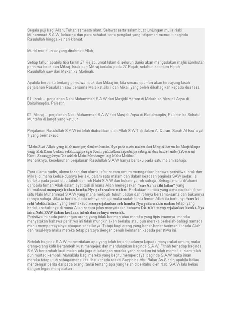 Segala Puji Bagi Allah | PDF | Perjalanan | Agama & Spiritualitas