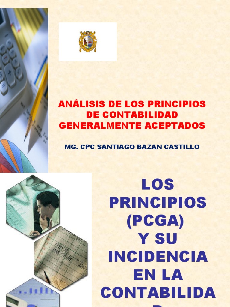Análisis de Los Pcga | PDF | Contabilidad | Devengo
