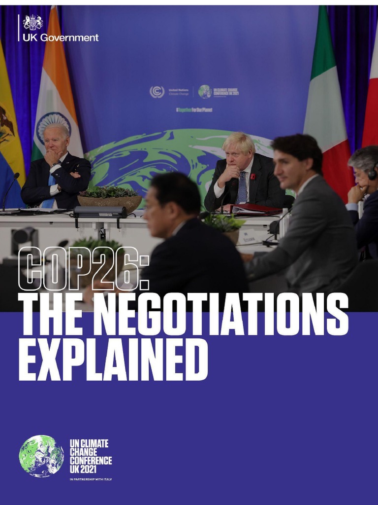 COP26 Negotiations Explained | PDF | Climate Change Mitigation | Climate Change