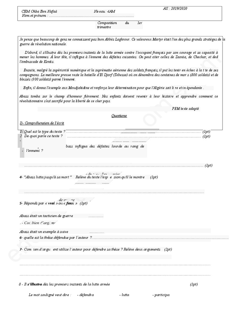 Composistions 4AM | PDF