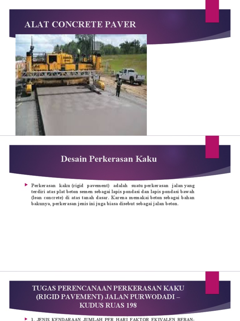 Perkerasan Kaku (RIGID Pavement) (MG 6) | PDF