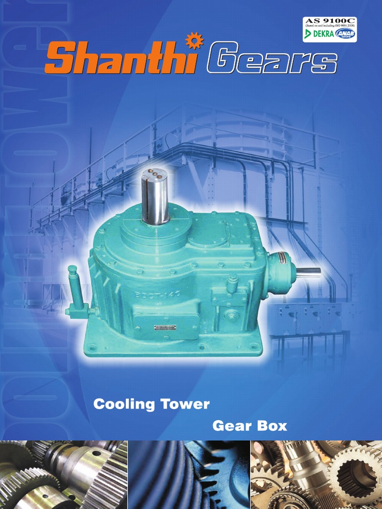 Cooling Tower Gear Box | PDF