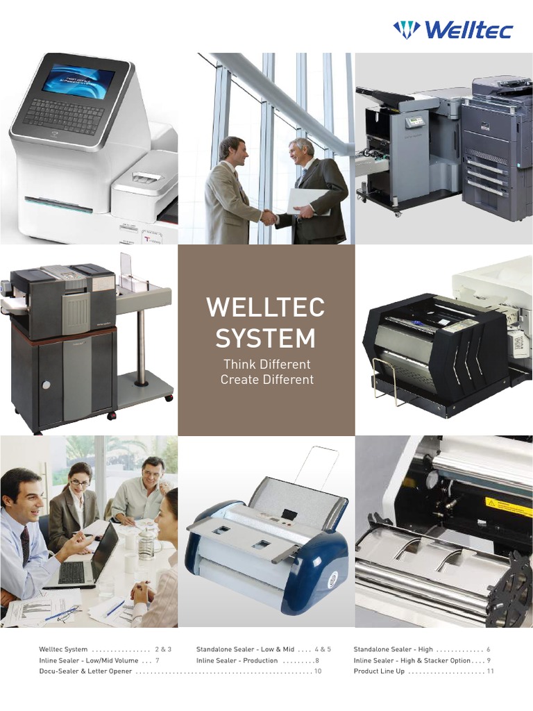 Welltec Catalogue | PDF | Printer (Computing) | Envelope