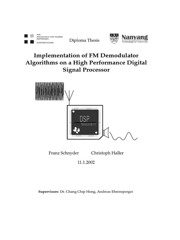 FM Demodulator | PDF | Frequency Modulation | Digital Signal Processing