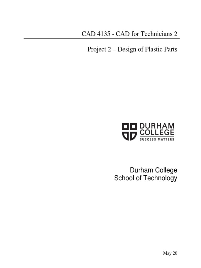 Design of Plastic Parts | PDF