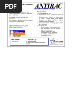 Ster-Bac - Catalog Sheet (US-EPA) | PDF | Disinfectant | Water