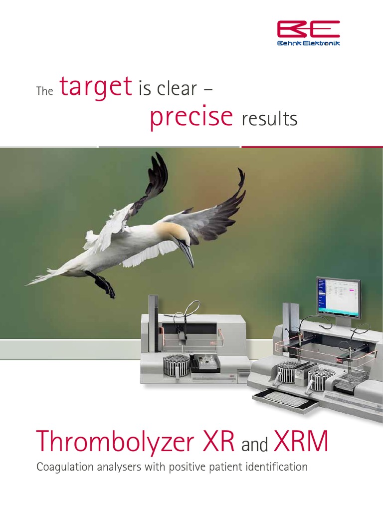 Thrombolyzer XRM XR en | PDF | Computing