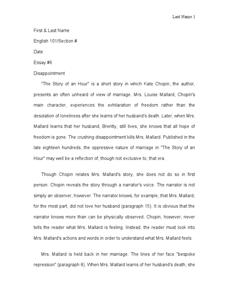 Literary Analysis Example PDF