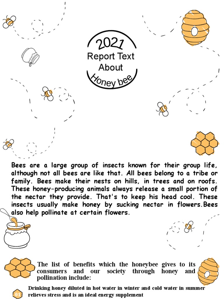 Benefits of Bees and Honey | PDF | Bees | Honey