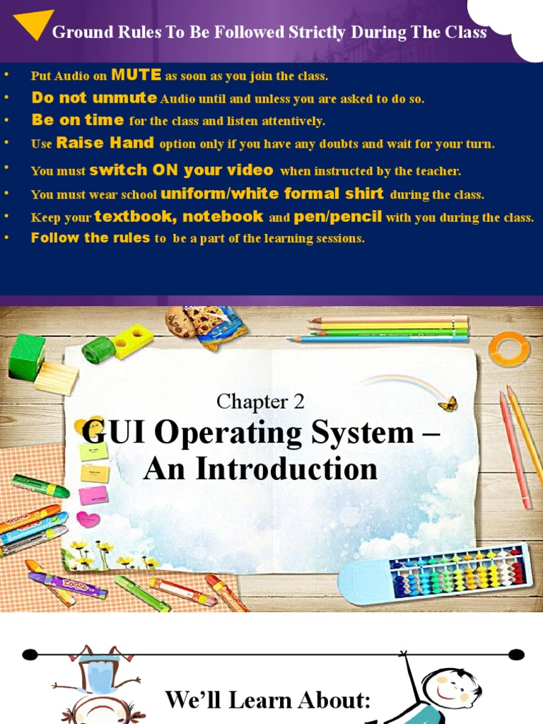 GUI Operating System - An Introduction - Session1 | Download Free PDF | Graphical User ...