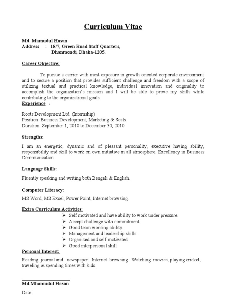 Rana CV | PDF | Career & Growth | Self-Improvement