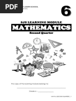 MATH Grade 6 - Q1 Week 1 | PDF | Learning | Mathematics