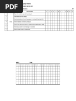 Check List For Cutting Machine | PDF