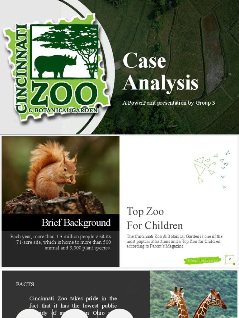 Cincinnati Zoo Business Analysis Report | PDF | Analytics | Zoo