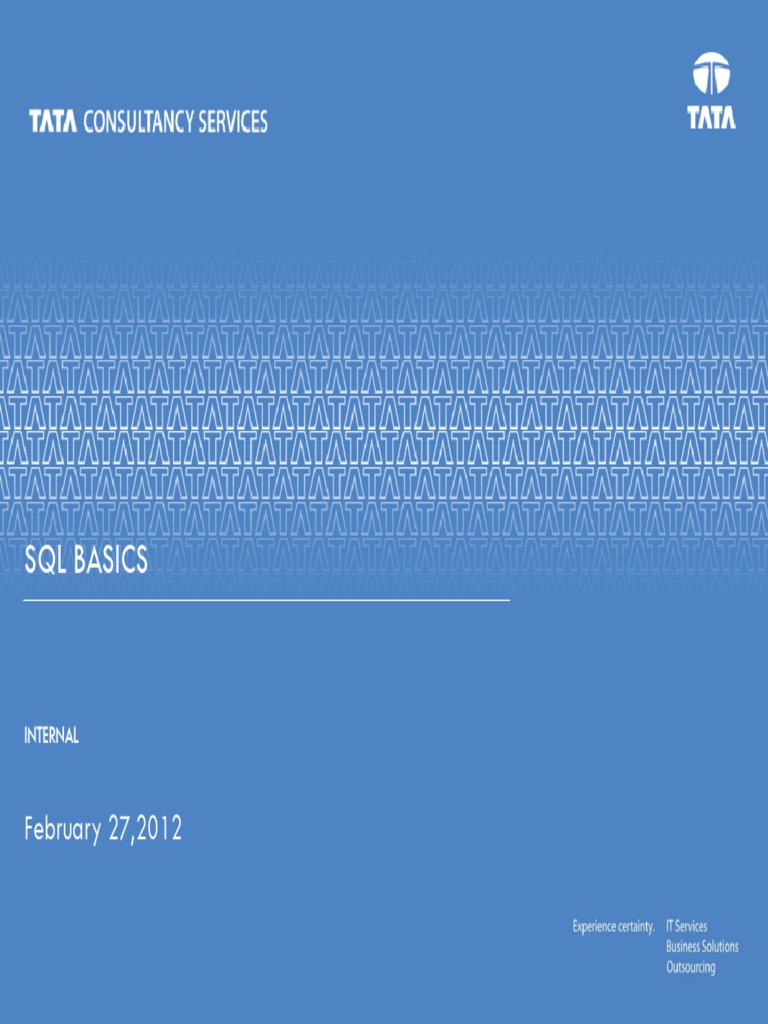 SQL Basics | PDF | Relational Database | Pl/Sql
