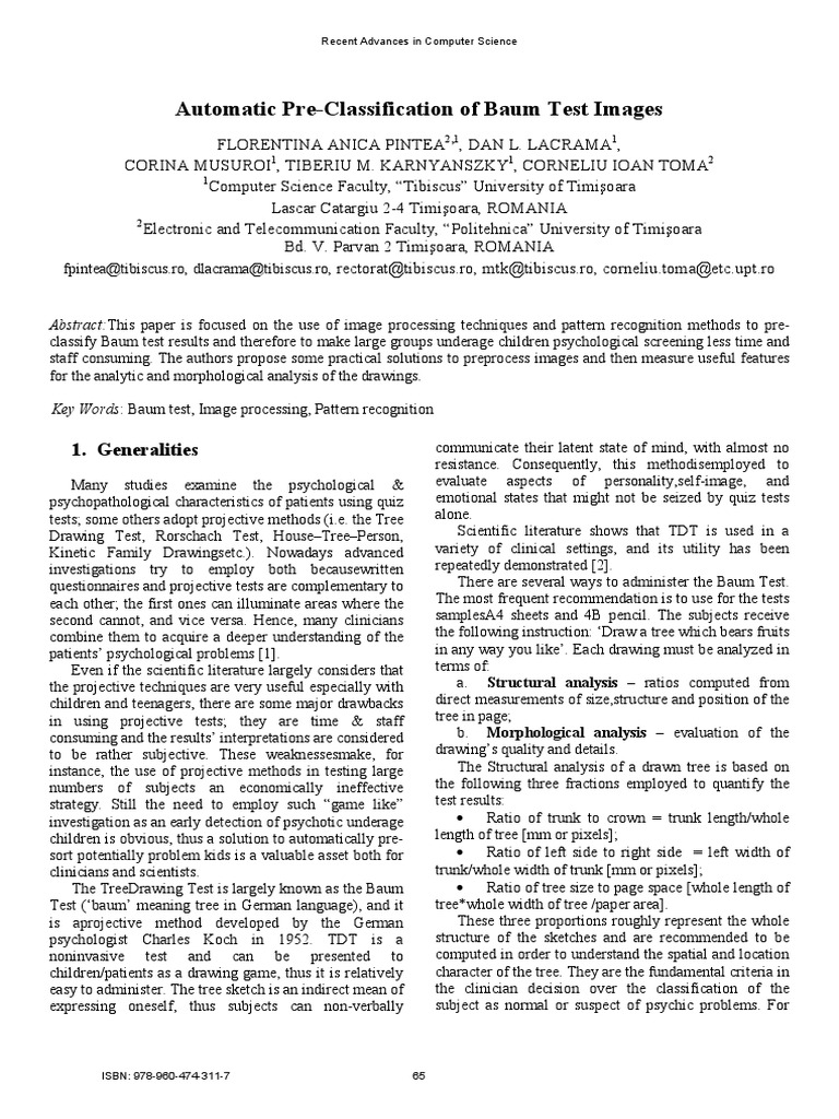 Automated Classification of Baum Test Images Using Computer Vision and ...