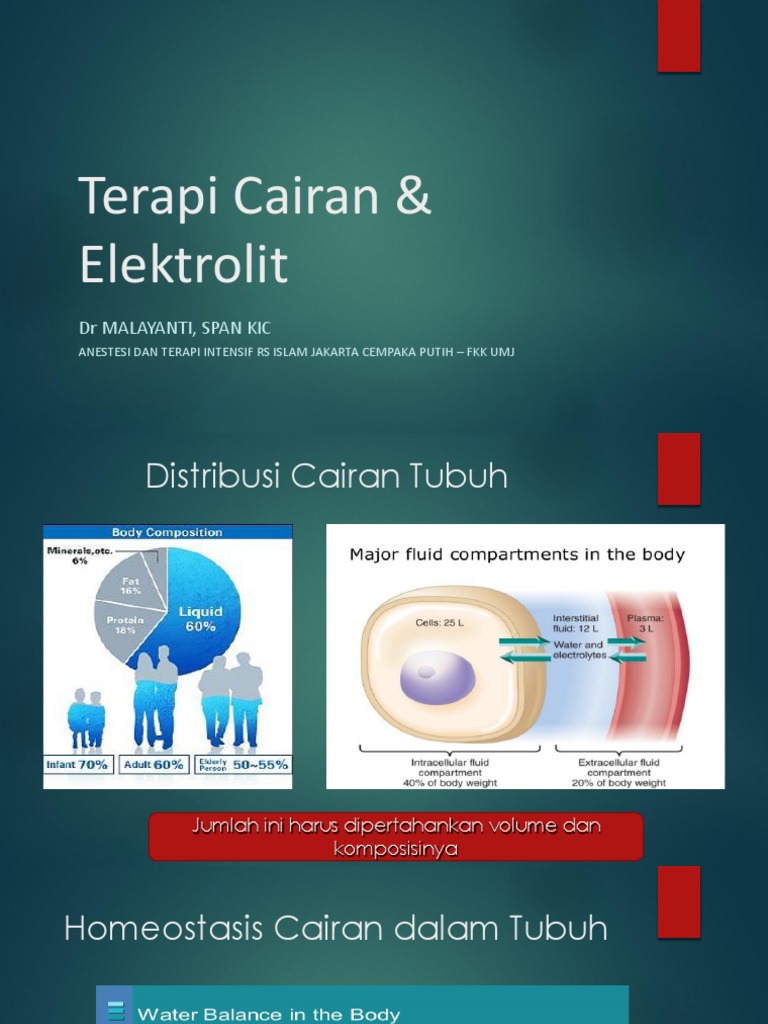 Panduan Terapi Cairan dan Elektrolit | PDF | Sains & Matematika