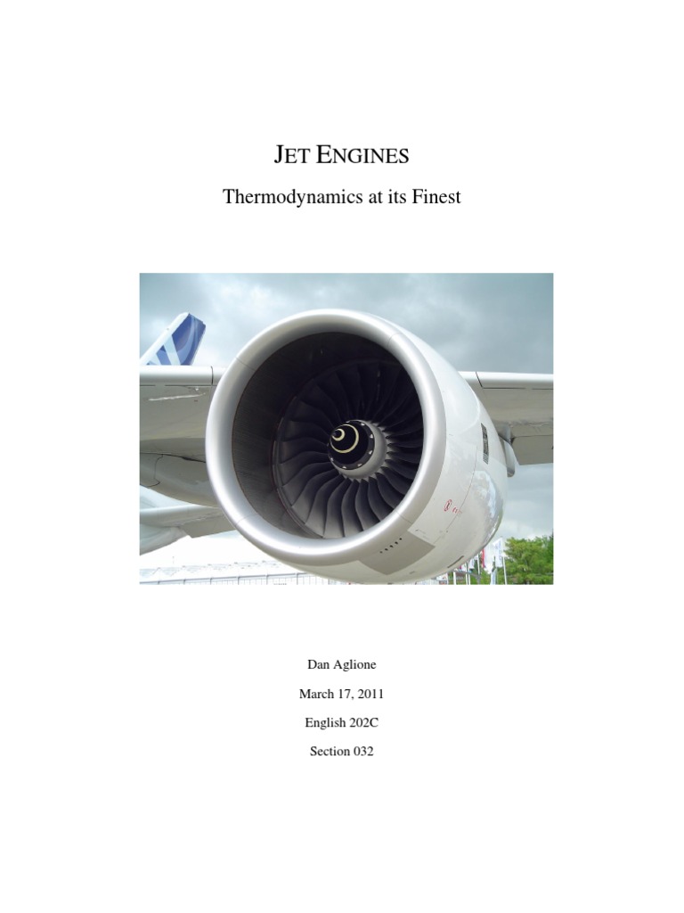 Jet Engine Definition | PDF | Jet Engine | Turbine