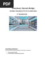 Pharmacy Layout Design Guide | PDF | Pharmacy | Prescription Drugs
