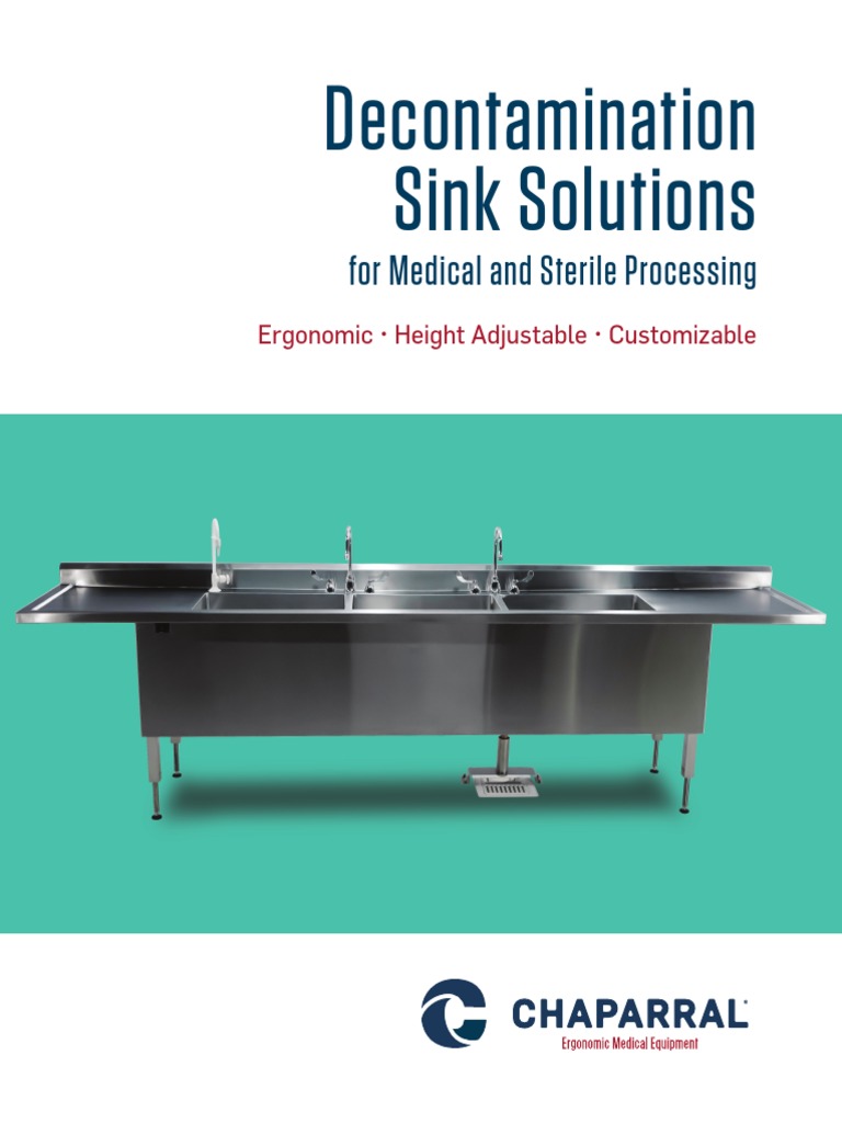 Height-Adjustable Decontamination Sink Solutions for Enhanced ...